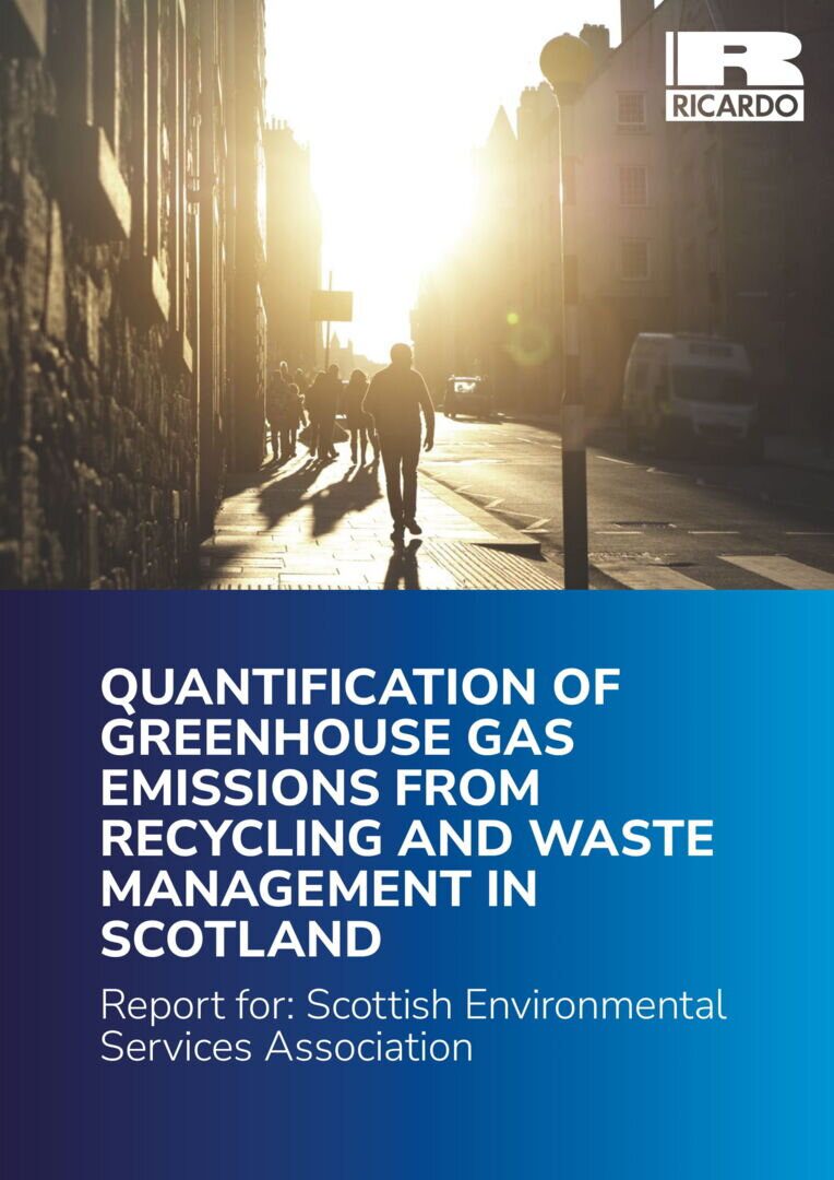 Quantification of greenhouse gas emissions from recycling and waste ...